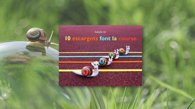 J'ai lu avec Julia : 10 escargots font la course - Café Powell